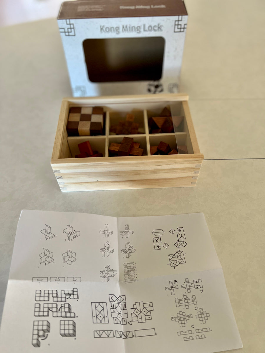 Kongming lock puzzles – Sensory Workshop